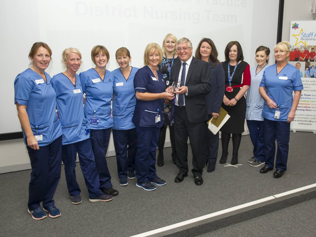 Winner – Camelon Medical Practice District Nursing Team | Staff News